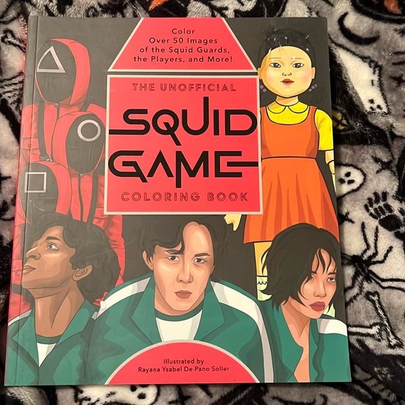 Other | Squid Game Coloring Book | Poshmark
